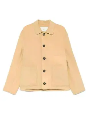 AMI Paris Brushed Shirt Jacket