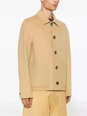 AMI Paris Brushed Shirt Jacket