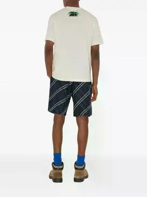 Burberry Check Poplin Shorts