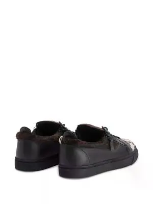 GIUSEPPE ZANOTTI Frankie Double-zip Low-top Sneakers