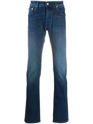 Jacob Cohen Faded Jeans For Men
