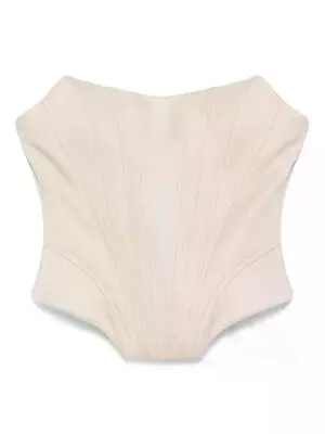 Giuseppe Di Morabito Corset Top - Neutrals