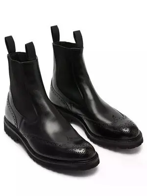 TRICKER'S Henry Leather Chelsea Boots - Black