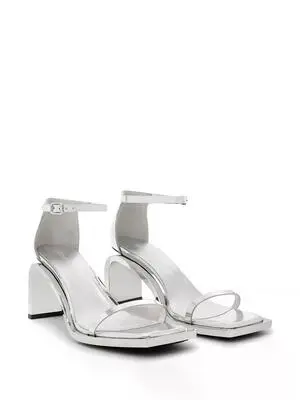 COURREGES Stream Mirror Sandals