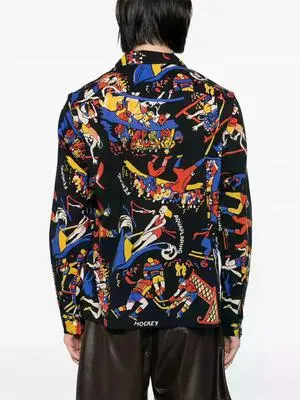 BODE Pastimes Long-sleeved Shirt