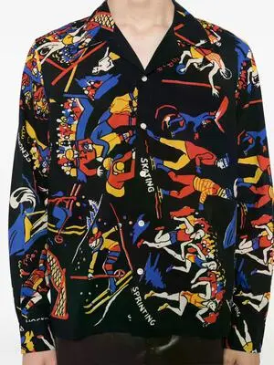 BODE Pastimes Long-sleeved Shirt