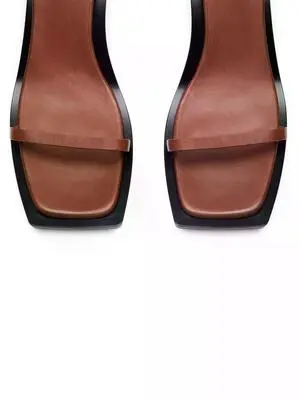COURREGES Stream 75mm Leather Sandals