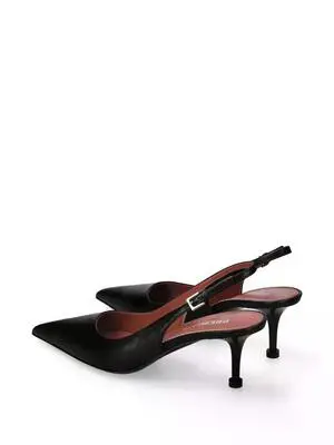 Premiata Leather Slingback Pumps