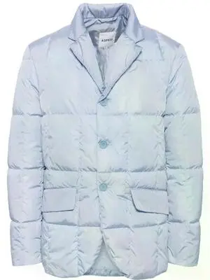 Aspesi Padded Single-breasted Blazer - Blue