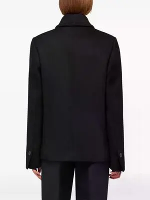 FERRAGAMO Virgin Wool-cashmere Blend Pea Coat