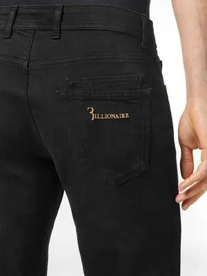 BILLIONAIRE Low-rise Straight-leg Jeans