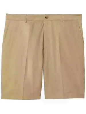 Burberry Zip Up Shorts For Men