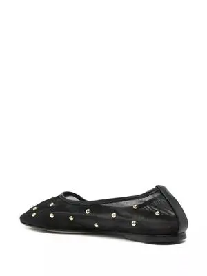 Dear Frances Studs Mesh Ballet Flats