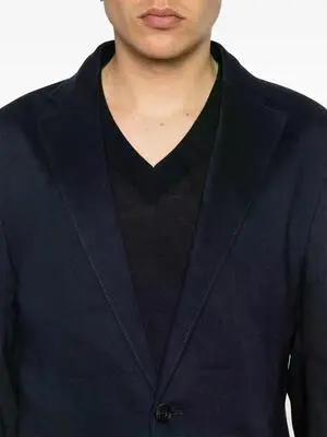Corneliani Single-breasted Blazer - Blue