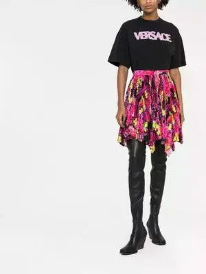 Versace Logo-print Cotton T-shirt