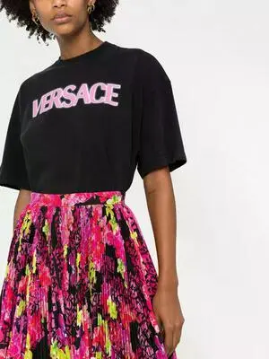 Versace Logo-print Cotton T-shirt