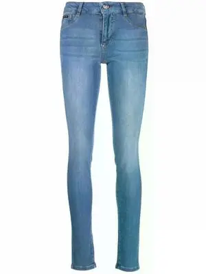 Philipp Plein High-rise Skinny Jeggings - Blue