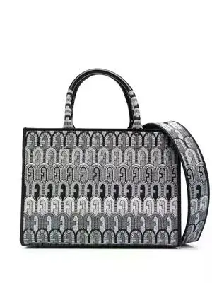 Furla Jacquard Tote Bag