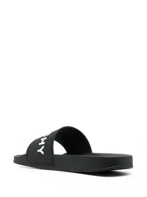 Givenchy Logo-debossed Slides - Black