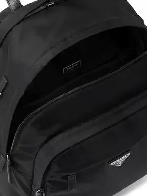Prada Re-nylon Logo-plaque Backpack