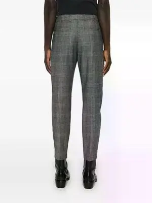 PT TORINO Checked Virgin Wool Trousers