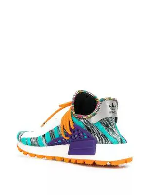 Adidas X Pharrell Williams Solar Hu Nmd "m1l3l3" Sneakers - Red