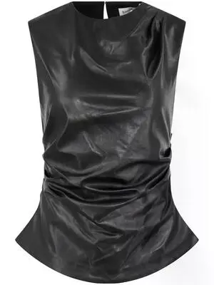 Simkhai Wynter Draped Top - Black