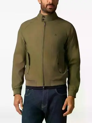 Brooks Brothers Logo-embroidered Jacket - Green