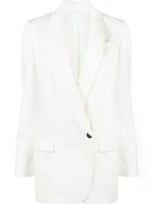 Brunello Cucinelli Peak-lapels Blazer - Neutrals