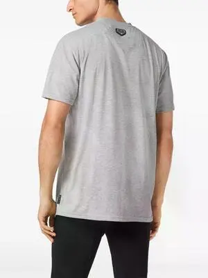 Philipp Plein Chrome Logo-print T-shirt - Grey