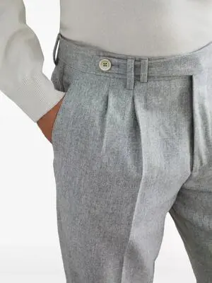 Brunello Cucinelli Wool Tailored Trousers