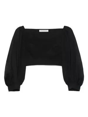 Philosophy Di Lorenzo Serafini Cropped Blouses