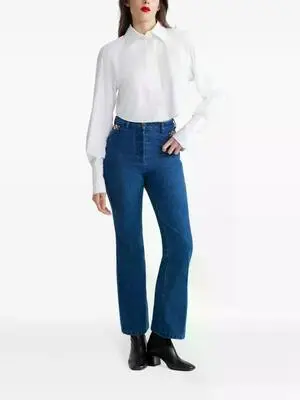 PATOU Organic Cotton Flared Jeans