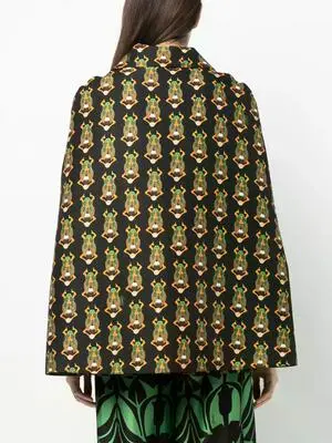 La DoubleJ Milano Wool-blend Cape