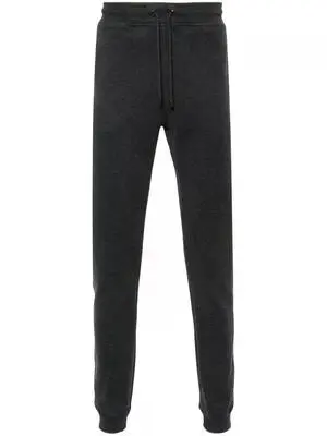 MOORER Norcia Fine-knit Track Pants - Grey