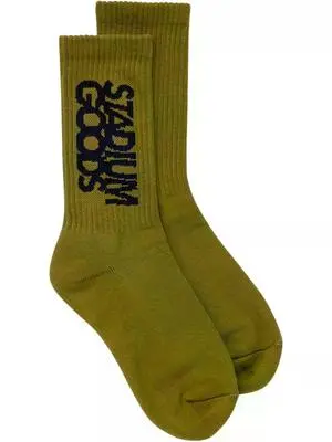 STADIUM GOODS Logo Crew Socks - Green