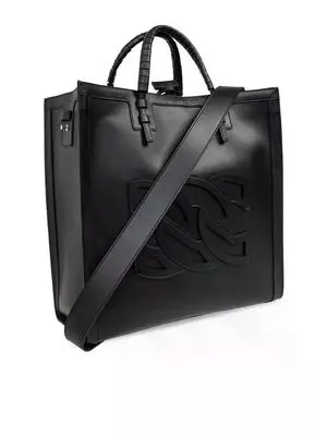 Casadei Beaurivage Leather Tote Bag - Black