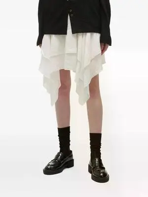 B+AB Asymmetric Tiered Skirt