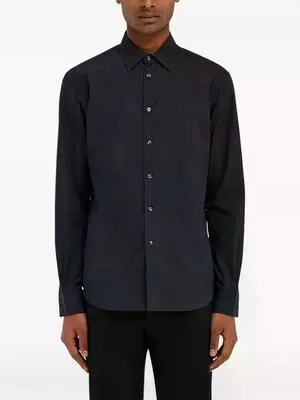 FERRAGAMO Micro-patterned Shirt