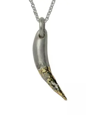 PARTS OF FOUR Ghost Pendant Necklace - Silver