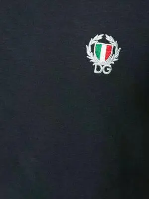 Dolce & Gabbana Embroidered T-shirt - Blue