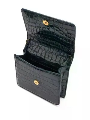 Roberto Cavalli Crocodile-print Mini Bag - Blue