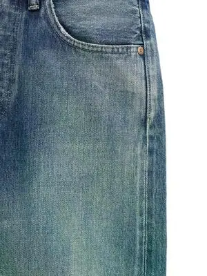 Chimala Cotton Straight Leg Jeans