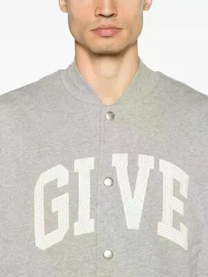 Givenchy Mélange-effect Cotton Track Jacket
