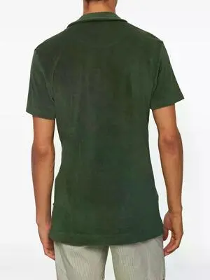 Orlebar Brown Terry Polo Shirt - Green