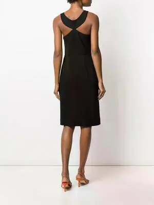 Givenchy Graphic Neck Dress