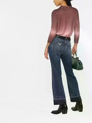 Tory Burch Ombré-effect Cashmere Jumper