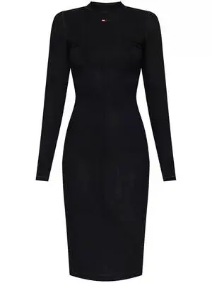 DIESEL® D-mokky-ls-microdiv Midi Dress