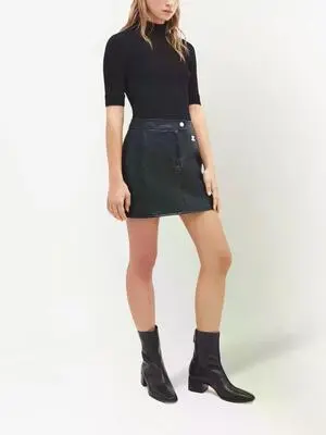 COURREGES Reedition Vinyl Skirt - Blue