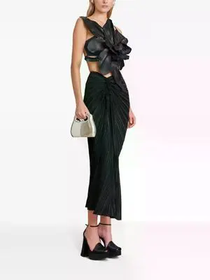 Cult Gaia Gabriela Nappa Leather Top